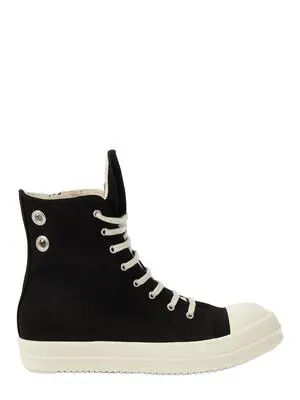 Rick Owens Hollywood High-top Sneakers - Black