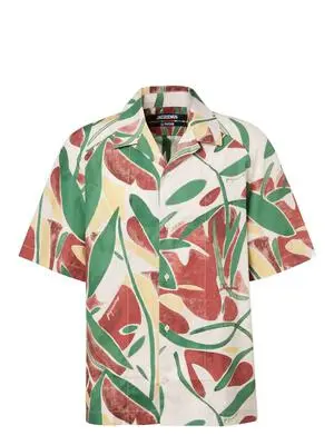 Jacquemus Fonccio Cotton Poplin Bowling Shirt - Multicoloured