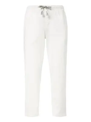 Orlebar Brown Sonoran Linen-blend Straight Pants - White