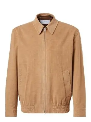 LARDINI Cotton And Alpaca Wool Corduroy Jacket - Brown