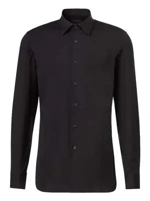 Prada Cotton-blend Shirt - Black