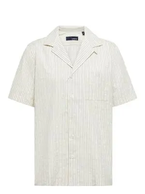 LARDINI Cotton Shirt - Beige