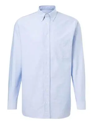 LARDINI Cotton Shirt - Blue