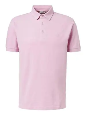 Etro Etro Cotton Piqué Polo Shirt Pink
