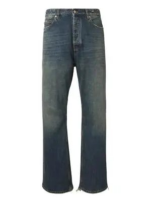 BALENCIAGA BALENCIAGA Faded Wide-Leg Jeans