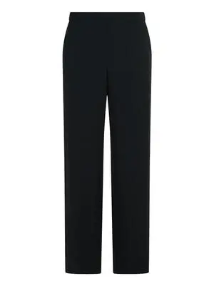 P.a.r.o.s.h Poker Straight Leg Trousers - Black