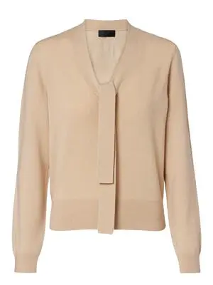 NILI LOTAN Genesis Cashmere Sweater - Beige