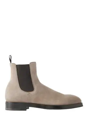 Officine Creative Ortega 003 Suede Chelsea Boots - Brown