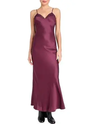 TWINSET Maxi Dress - Burgundy