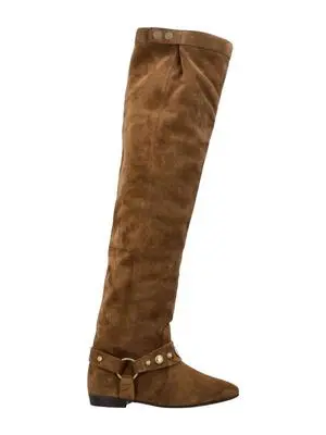 Isabel Marant Over-the-Knee Boots Brown