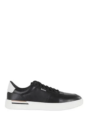 BOSS Lace Up Sneakers Black