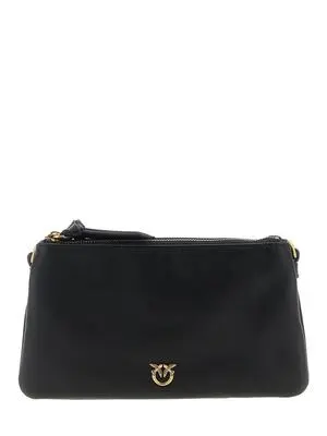 Pinko Mini Bag With Chain Strap - Black