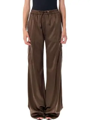 TOM FORD Wide Leg Trousers - Brown