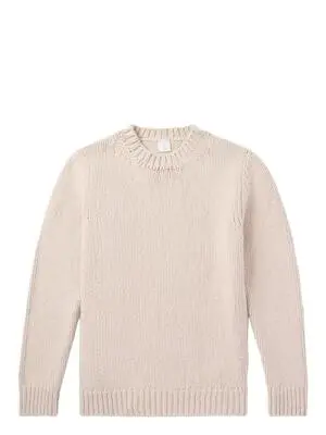 Eleventy Slim-fit Wool Sweater - Neutrals