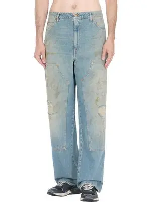GOLDEN GOOSE Jeans - Gnawed Blue