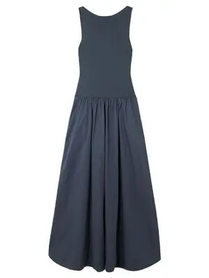 ST. AGNI Open-Back Maxi Dress