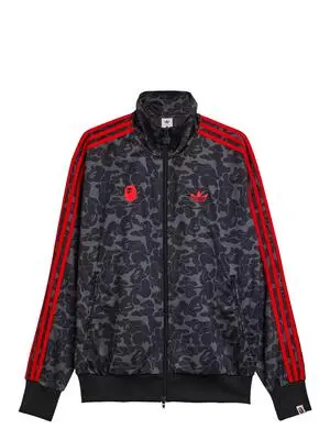 A BATHING APE X Adidas Originals Track Top - Black