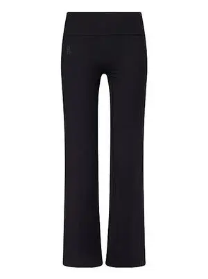On Studio Flared Performance Leggings - Black