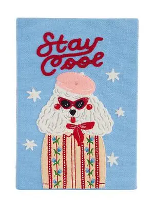 OLYMPIA LE-TAN Stay Cool Cotton-Blend Clutch Bag Hortensia
