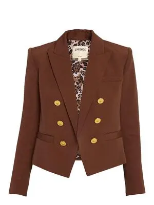 L'AGENCE Brooke Open-Front Blazer