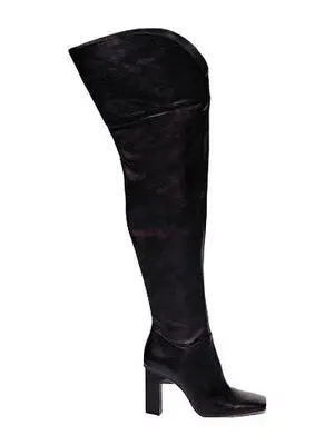 TIANNIA BARNES Cullinan Over-the-Knee Boots Black