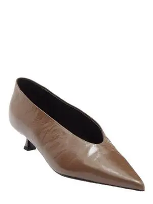 TONY BIANCO Cherry Pointed Toe Kitten Heel Pump
