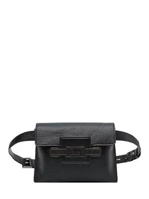 TIANNIA BARNES Diamond Belt Bag - Black