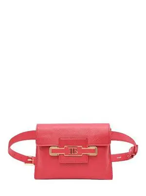 TIANNIA BARNES Diamond Belt Bag - Red