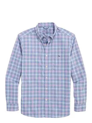 VINEYARD VINES Binnacle Plaid Featherweight Performance Button-down Shirt