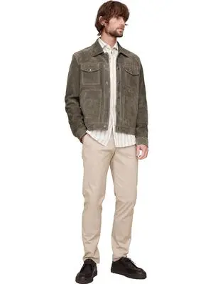 Banana Republic Slim Core Temp Pant Khaki Beige
