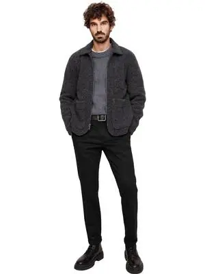 Banana Republic Skinny Rapid Movement Chino - Black