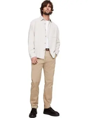 Banana Republic Athletic Slim Stretch Chino - Khaki Beige