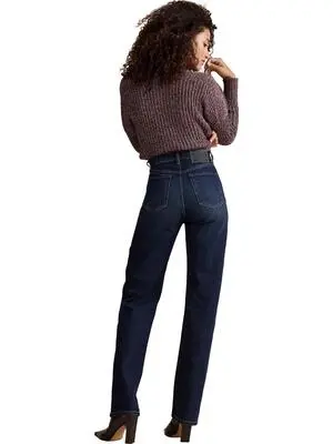 Banana Republic High-rise 90s Straight Jean - Dark Wash