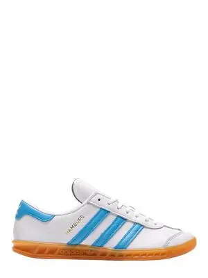 Adidas Hamburg Sneakers - Cloud White/sky Blue Rush/gum