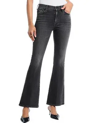 MOTHER The Weekender Mid-rise Flare Jeans - Can You Call My Phone?