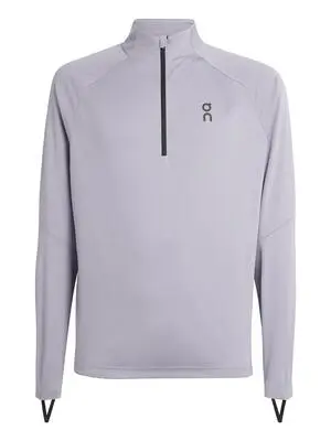 On Climate Quarter-zip Top - Purple