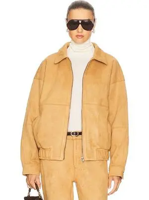 NAKEDVICE The Jude Bomber Jacket - Honey