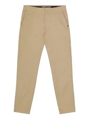 VINTAGE SUMMER Performance Flex Pant - Dark Khaki