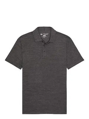 VINTAGE SUMMER Performance Polo - Black