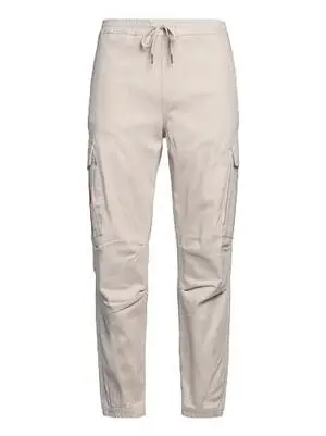 Armani Exchange Cargo Pants With Brand Logo Beige