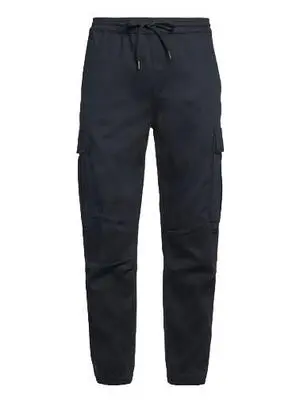 Armani Exchange Cargo Pants With Brand Logo Navy