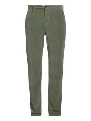 CRUNA Tapered Leg Corduroy Chino Pants - Sage Green