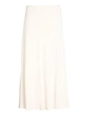 Brunello Cucinelli Midi Flared Skirt - White