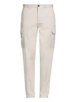 Incotex Cotton Gabardine Cargo Pants - Grey
