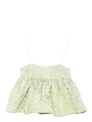 Cecilie Bahnsen Sleeveless Top - Green