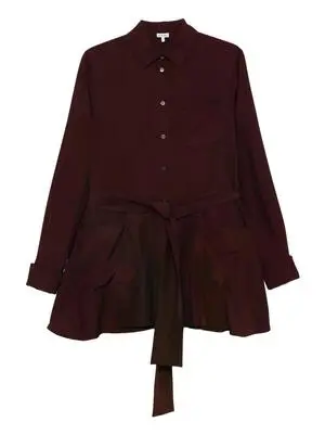 LOEWE Belted Pocket Shirt Top