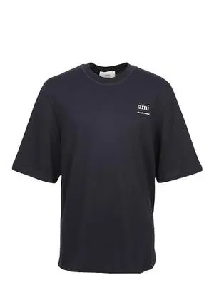 Ami Short Sleeve T-shirt - Navy Blue
