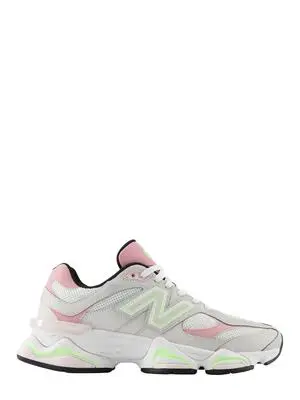 NEW BALANCE 9060 Sneakers - Grey Matter With Pink Taffy