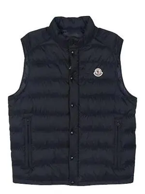 Moncler Bart Padded Vest - Navy Blue