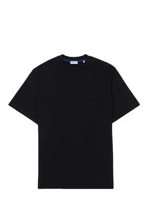 Burberry Short Sleeve T-shirt - Black/silver